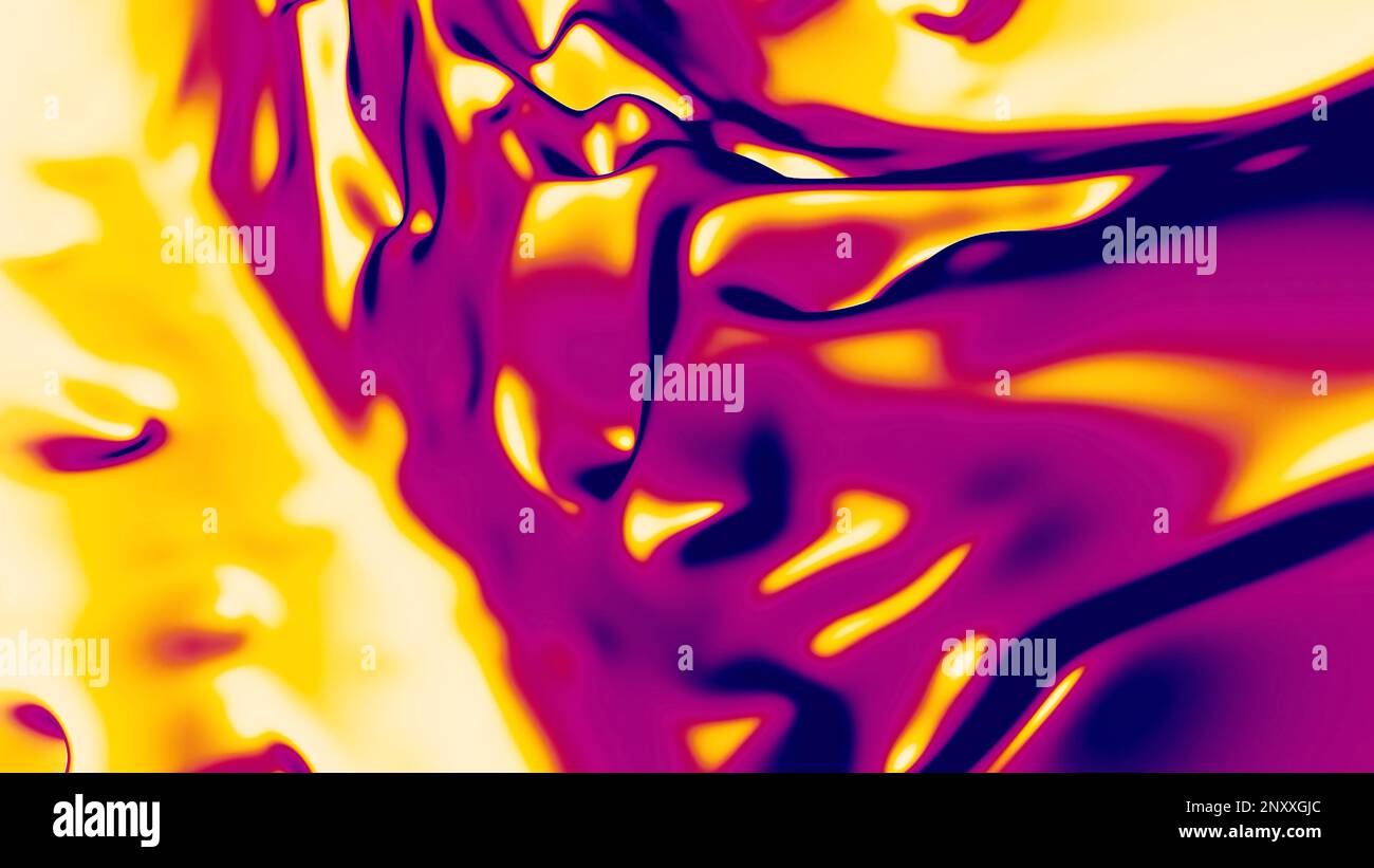 Abstract texture with lsd psychedelic effect. Design. Waving bright contrasting liquid Stock ...