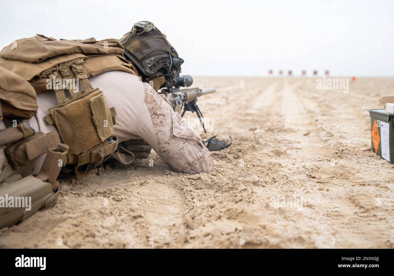 BAHRAIN (January 17, 2023) – A U.S. Marine assigned to Fleet Anti ...