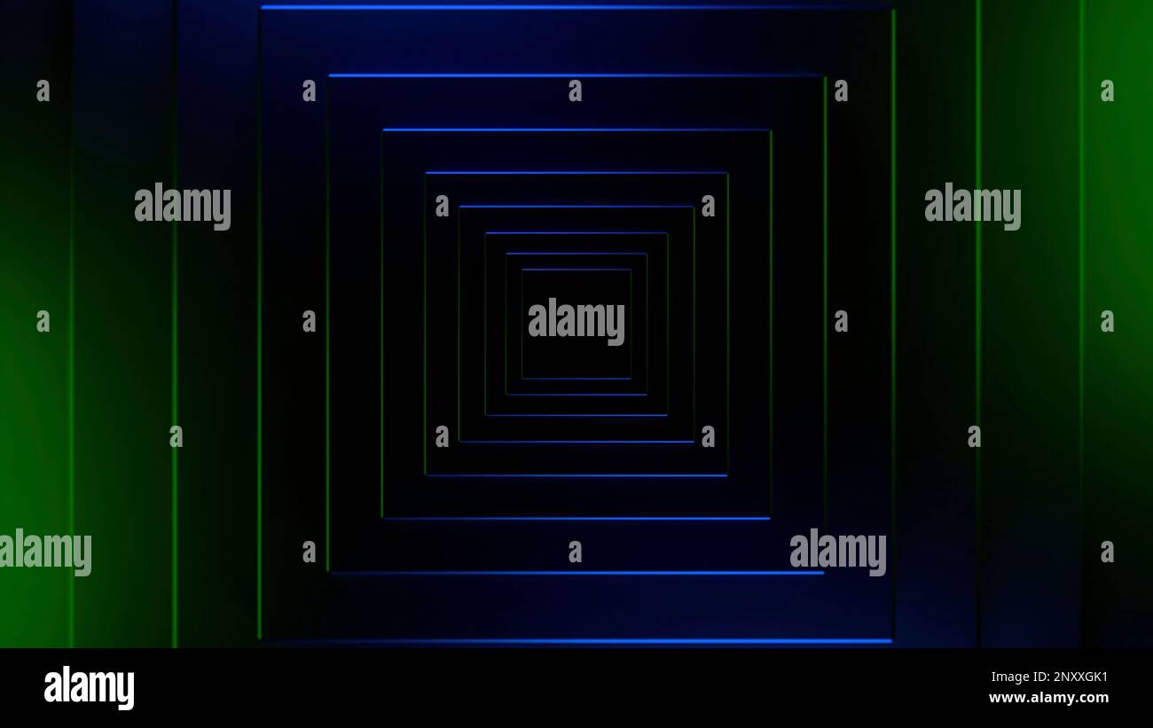 Colorful Abstract Pattern Of Squares With The Effect Of Displacement Design Pyramid Shaped