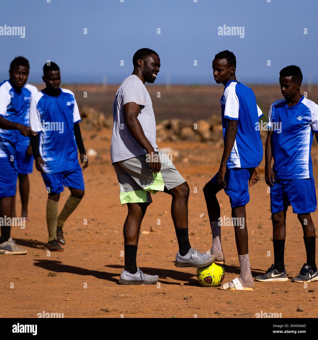 U.S. Army and Air Force personnel from the 450th Civil Affairs and the ...