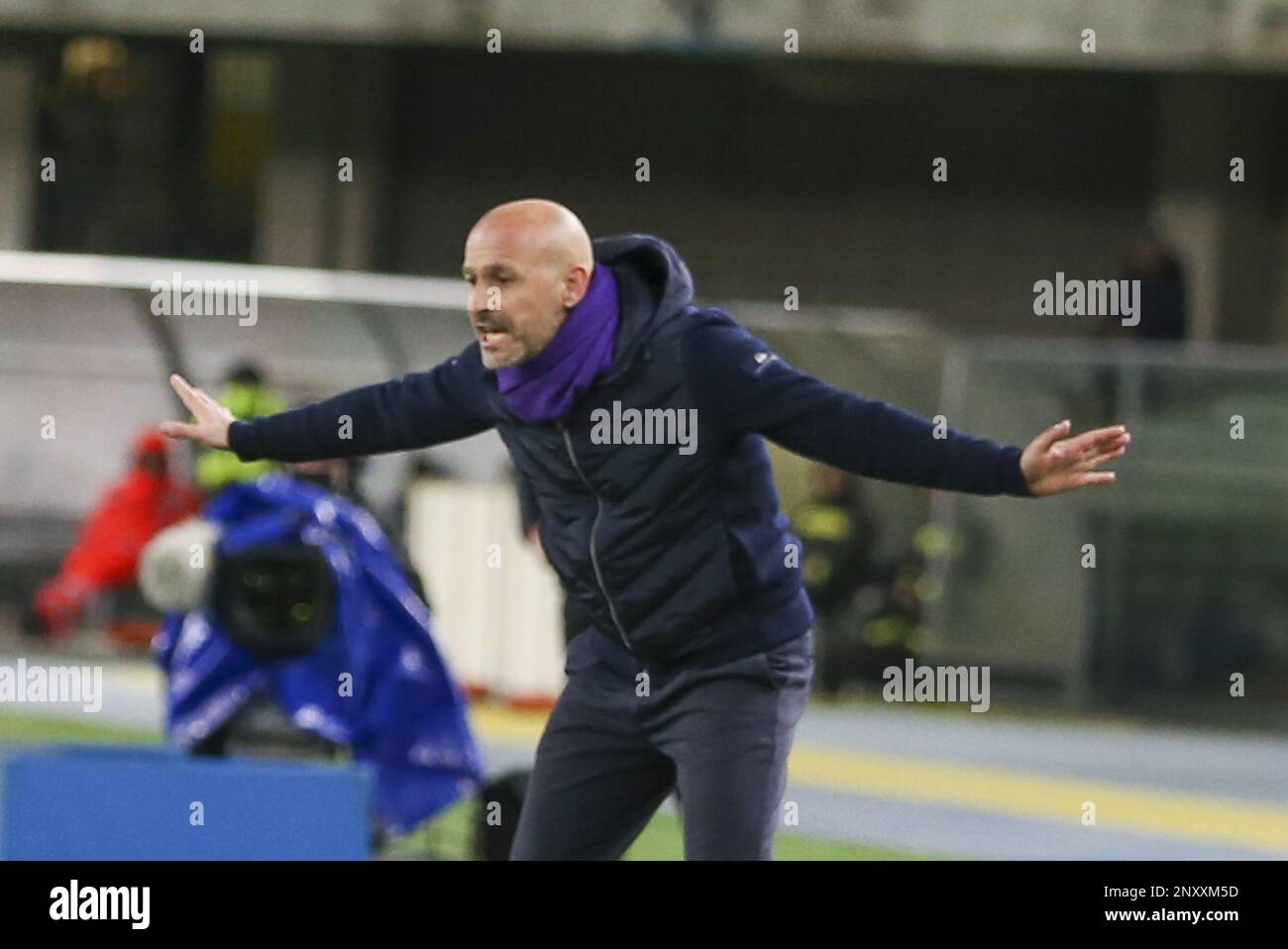 Vincenzo Italiano Head coach of ACF Fiorentina gestures during Hellas ...