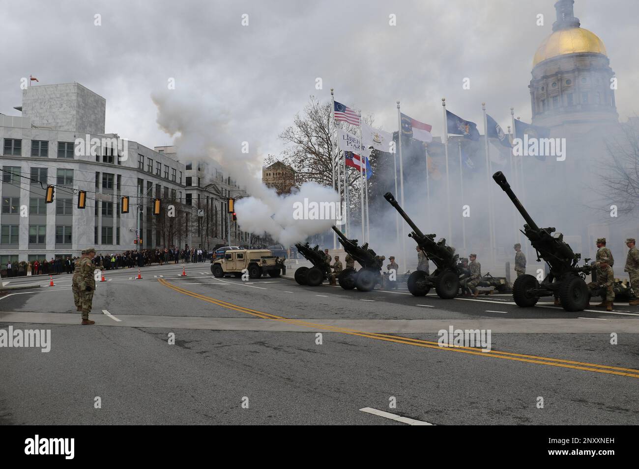 Soldiers of the Georgia Army National Guard's 1st Battalion, 118th ...