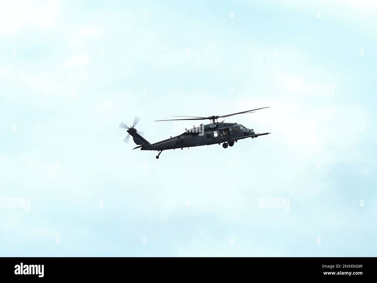 A U.S. Air Force HH-60G Pave Hawk helicopter from the 920th Rescue Wing ...
