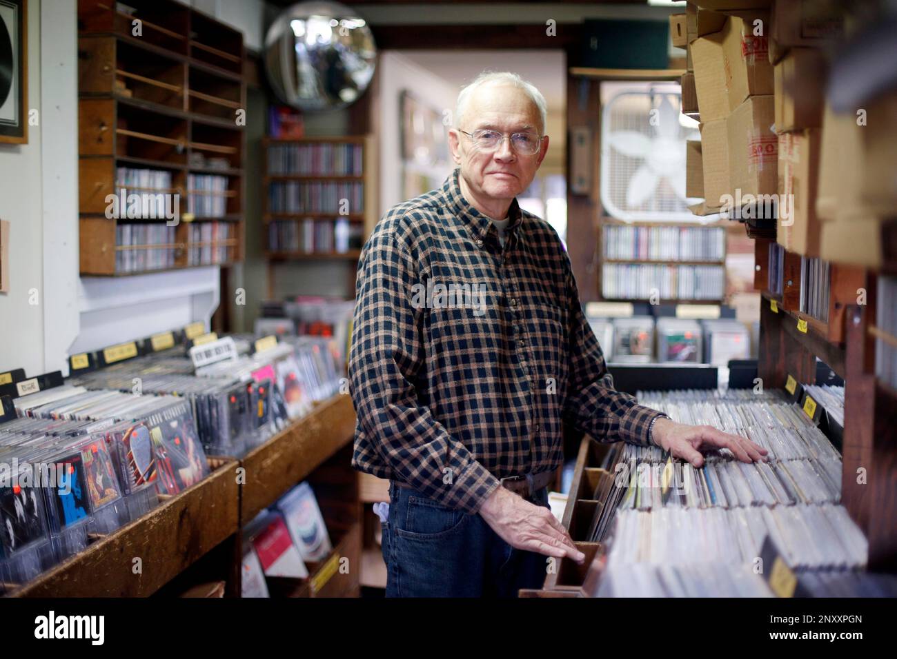 After 40 years in business, Toonerville Trolley Records owner Hal March ...