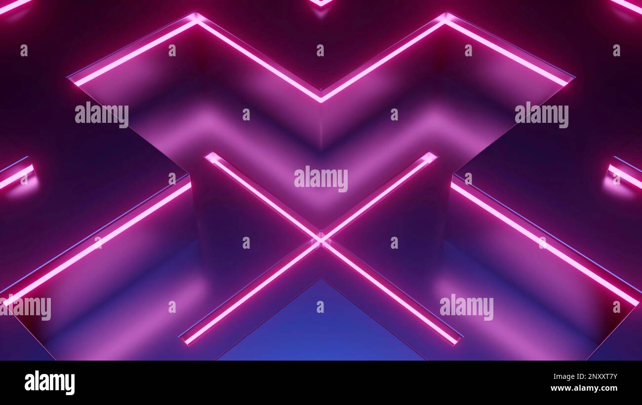 3D cross pattern with neon lines. Design. 3D animation of moving ... 3D cross pattern with neon lines. Design. 3D animation of moving ...