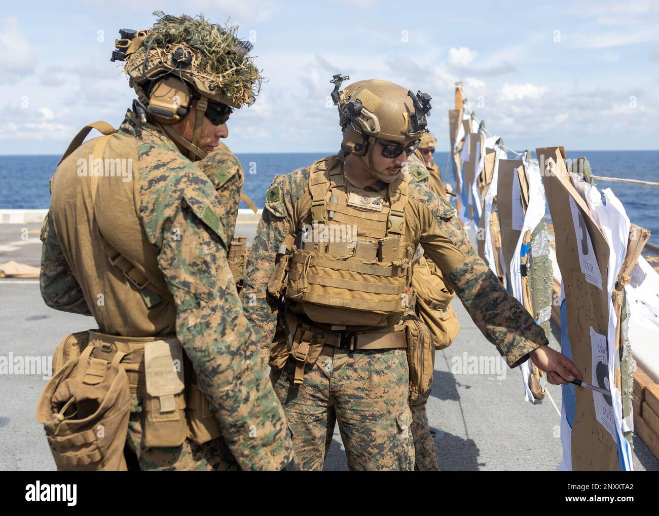 INDIAN OCEAN (Jan. 15, 2023) – U.S. Marines with the 13th Marine ...