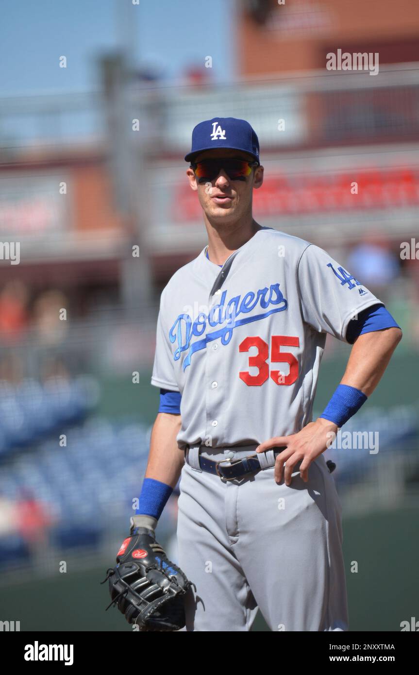 Los Angeles Dodgers infielder Cody Bellinger (35) during game against ...