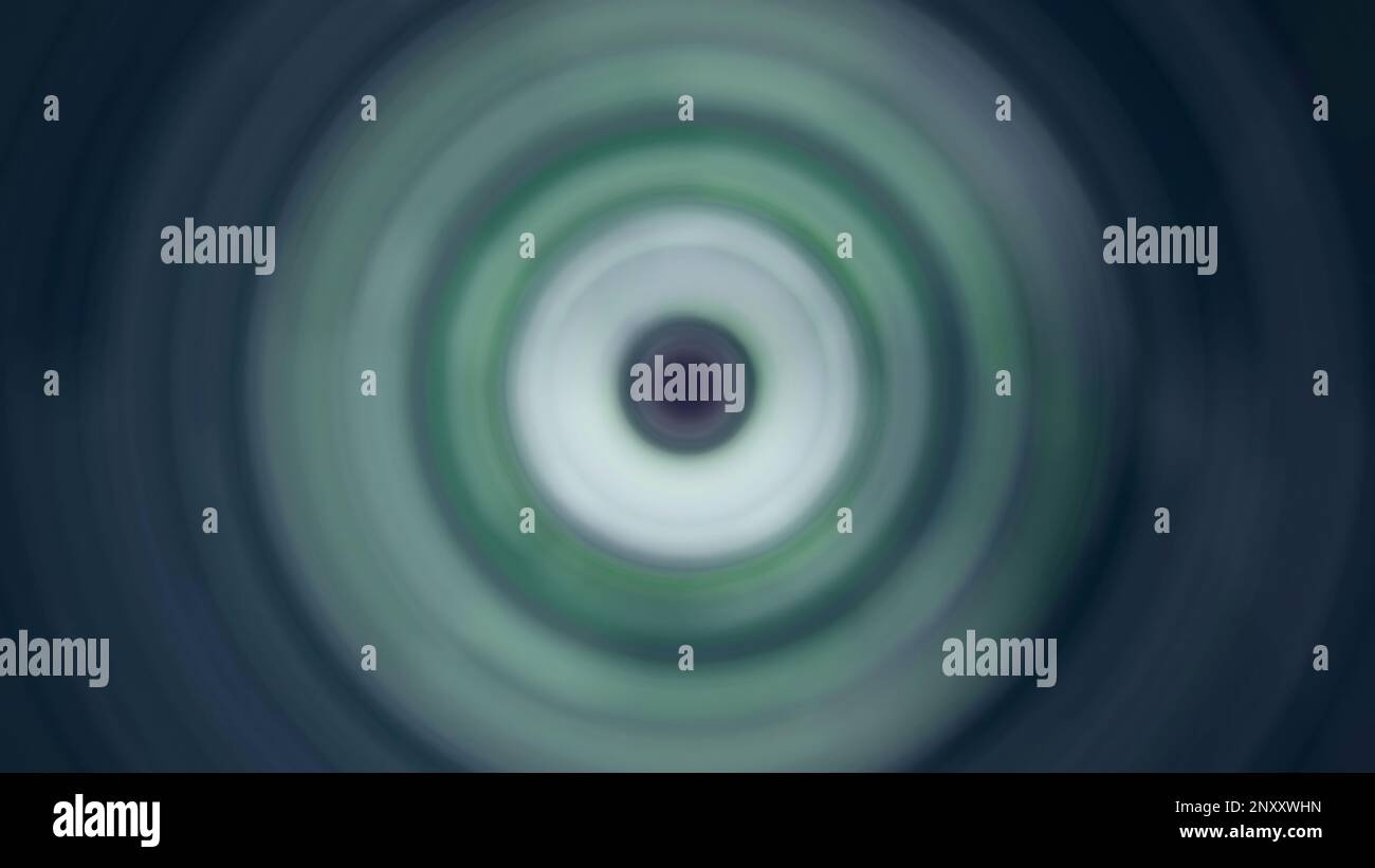 Stream of sound flashing circles. Motion. Tunnel of consciousness with ...