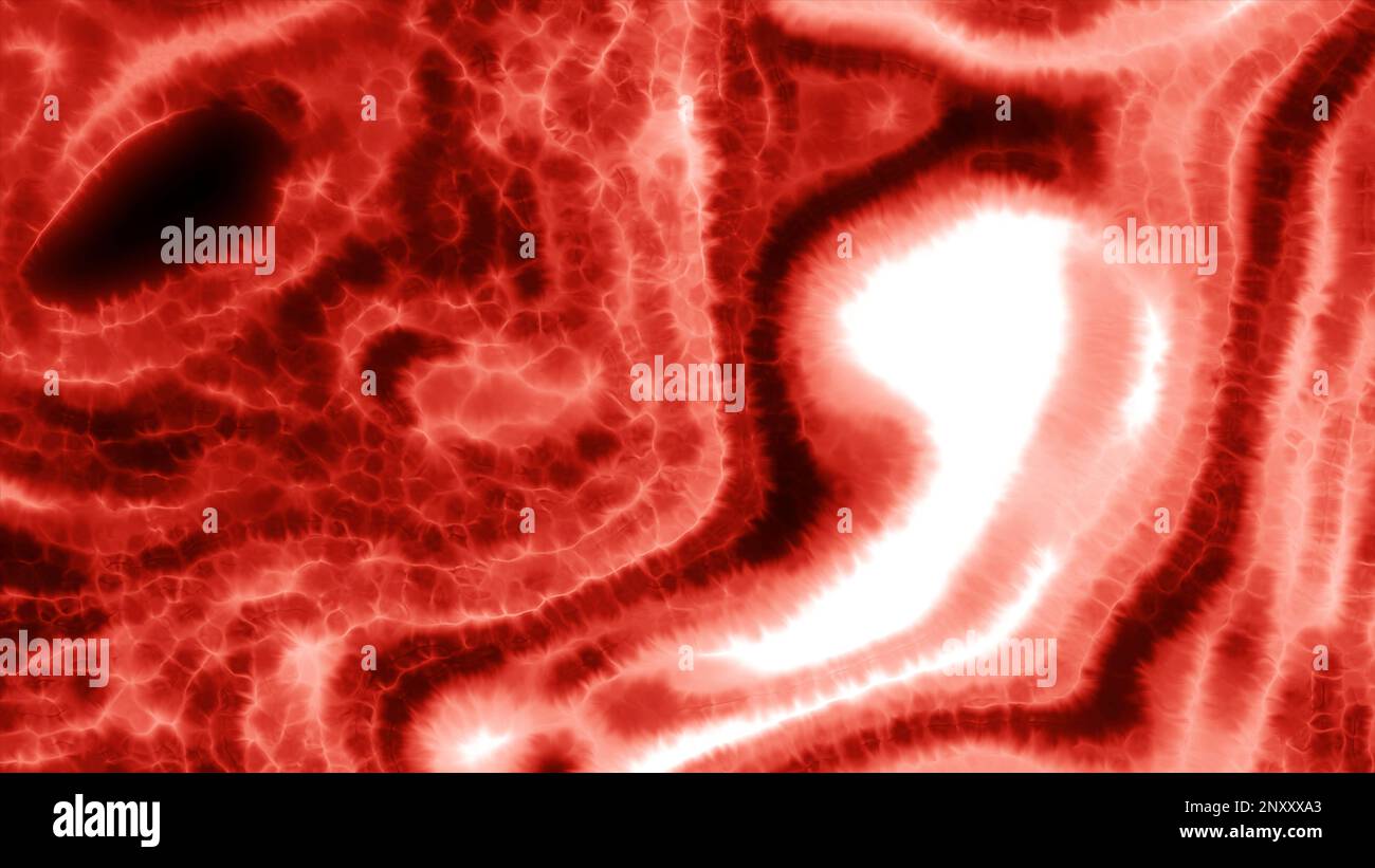 Moving plasma distortions of fluid. Motion. Bright metallic liquid with ...