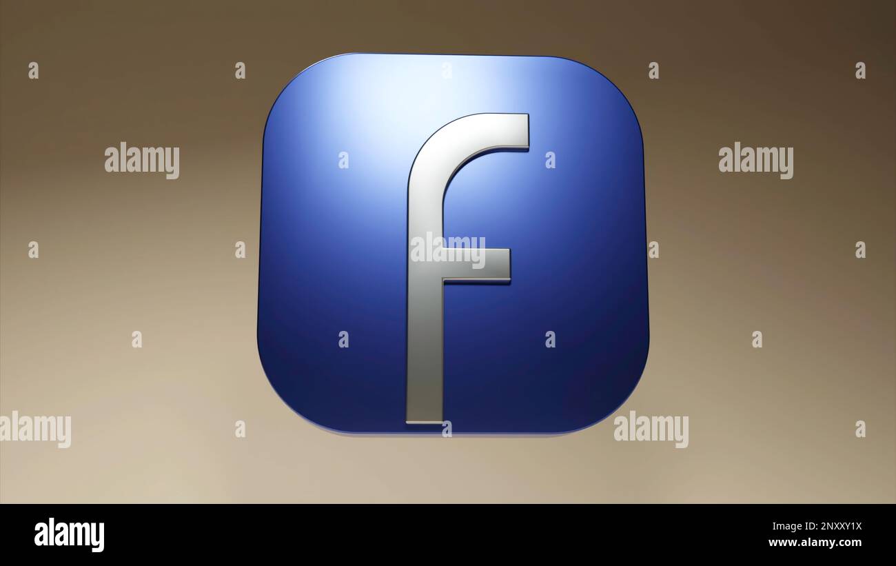 Editorial animation white facebook logo hi-res stock photography and ...