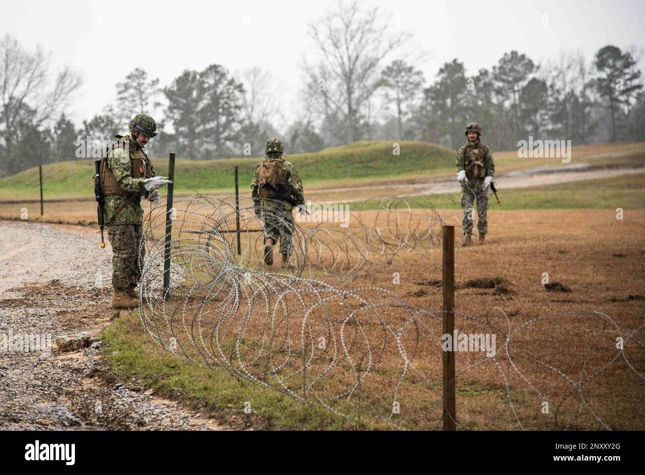220129-N-PI330-1030 Camp Shelby, Mississippi (January 29, 2023) Seabees ...