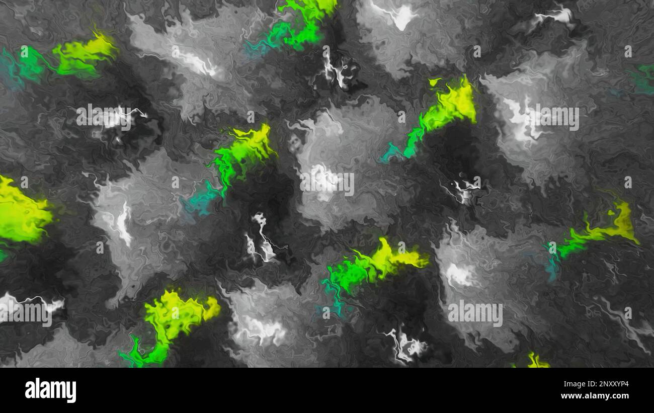 Animation with patterns of spots of moving colors. Motion. Animation ...