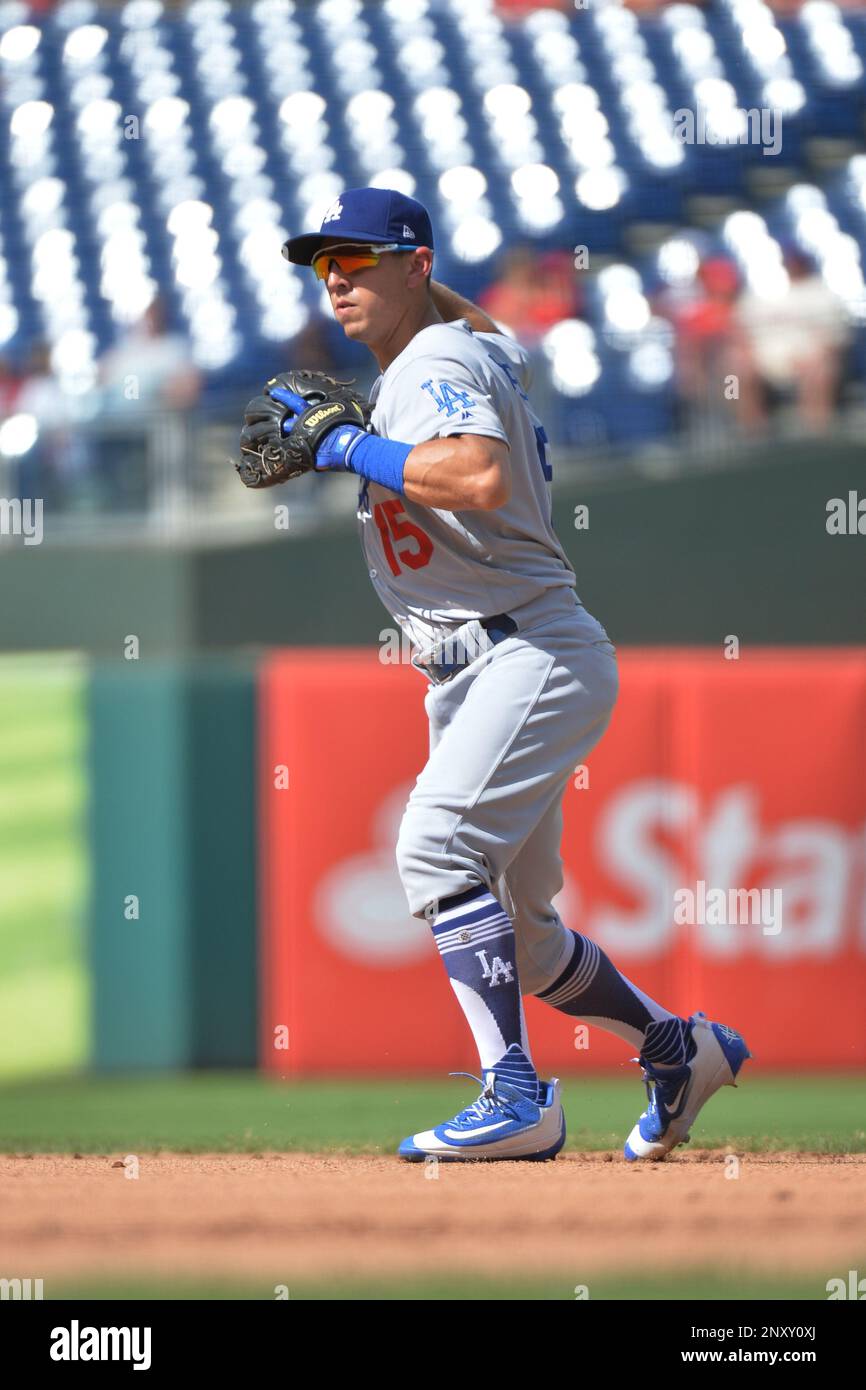 Los Angeles Dodgers infielder Austin Barnes (15) during game against ...