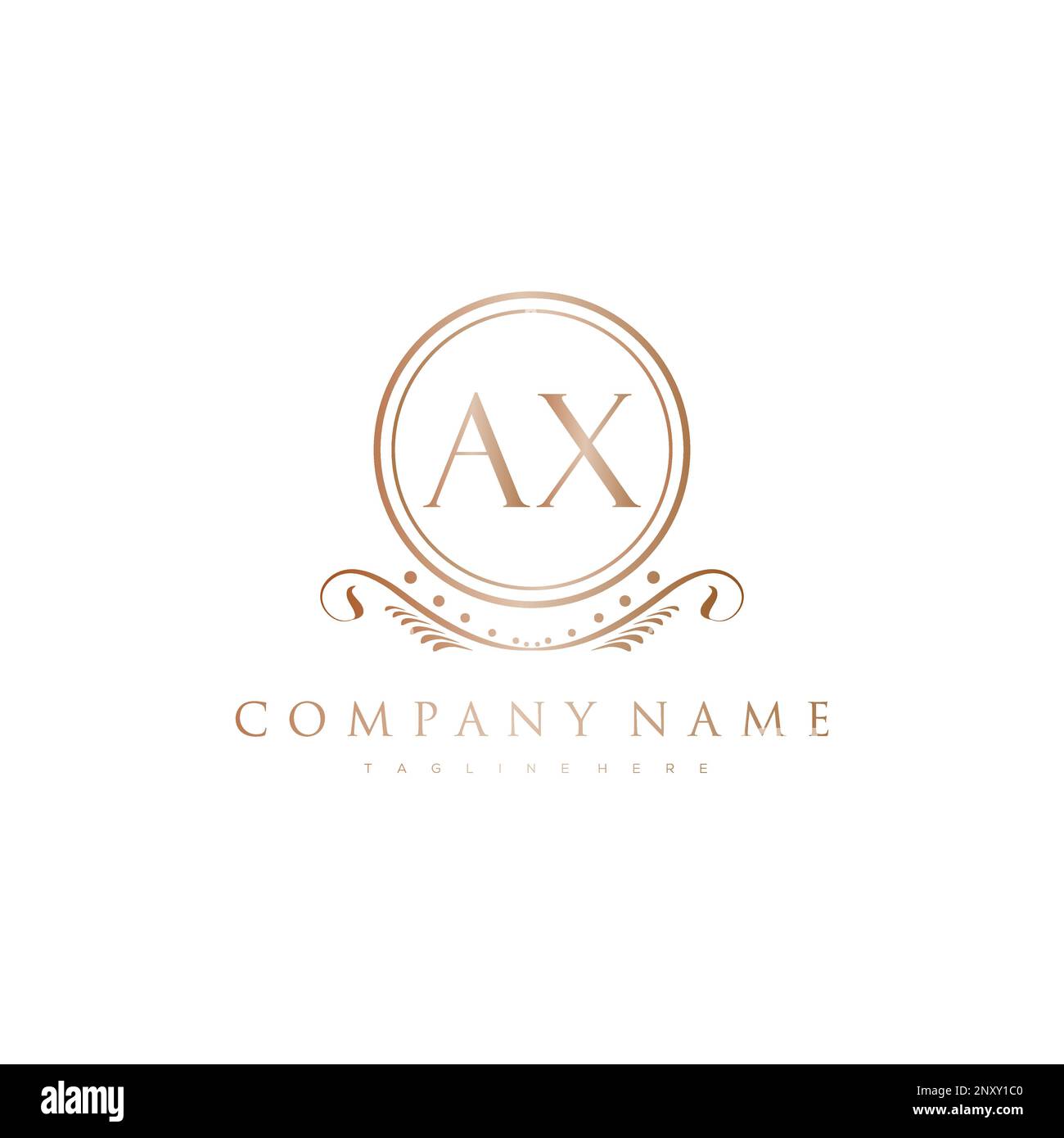 initial logo With Colorful Circle template vector Stock Vector Image ...