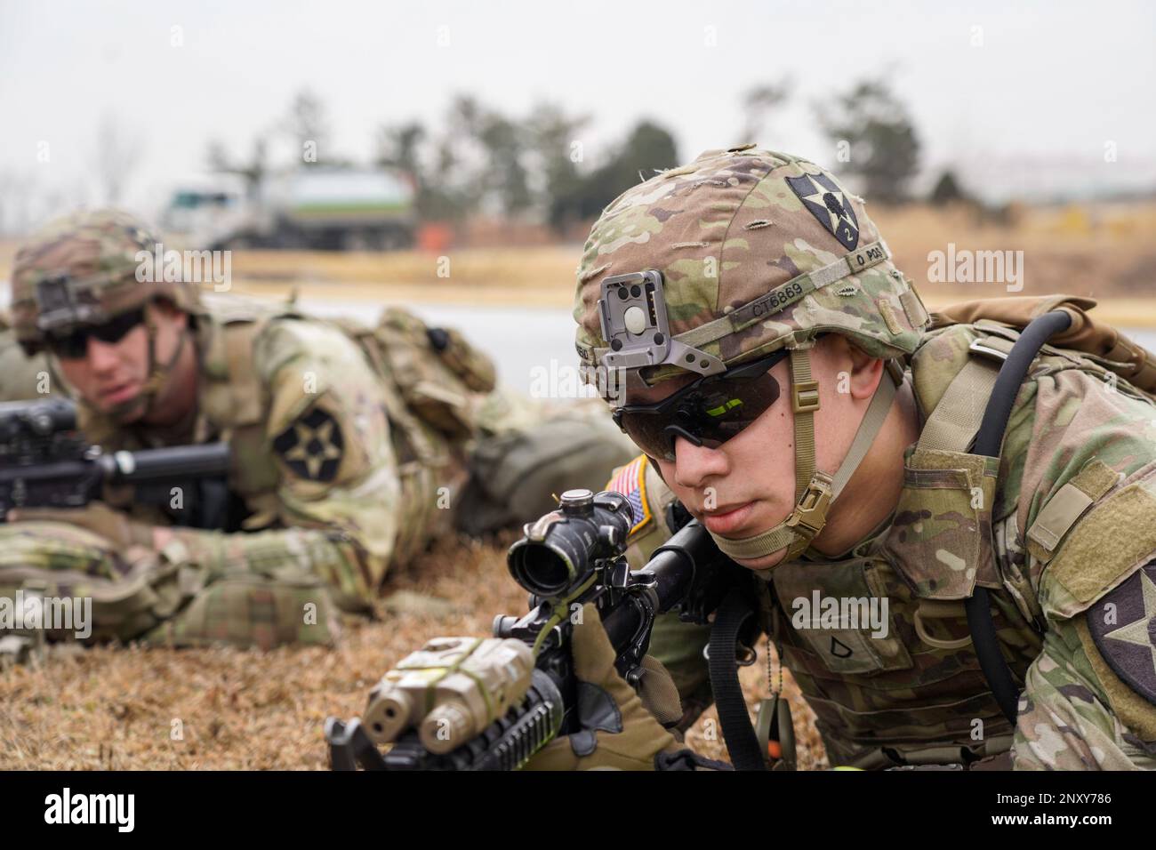 Soldiers across the 2nd Stryker Brigade Combat Team, 2nd Infantry ...