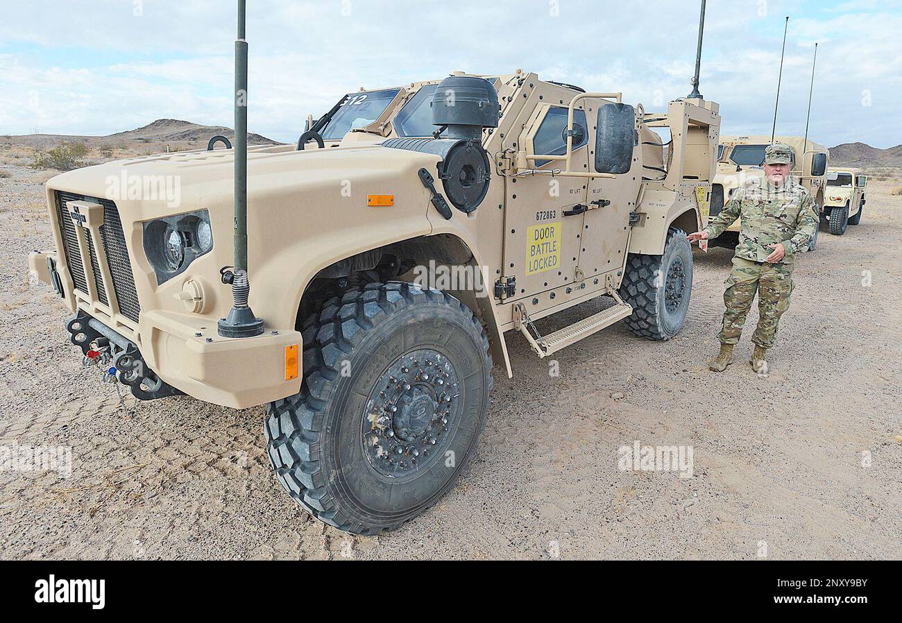 U.S. Army Lt. Col. Rob Barnhill, Joing Light Tactical Vehicle (JLTV ...