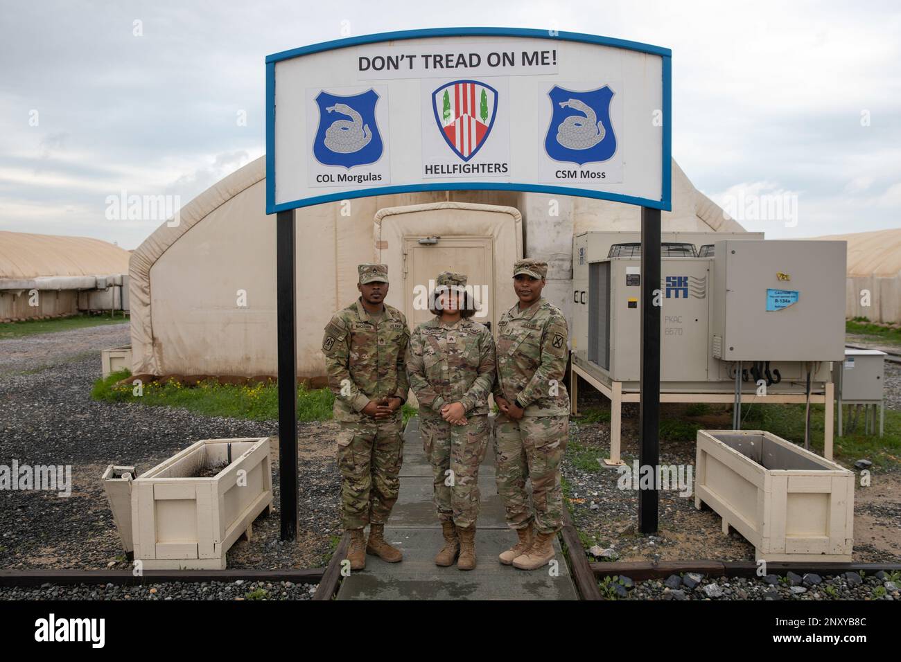 Angellena Johnson, a human resources sergeant with the 52nd Theatre ...