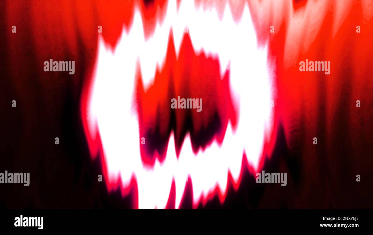 Glowing ring on moving background stripes. Motion. Bright ring of light ...