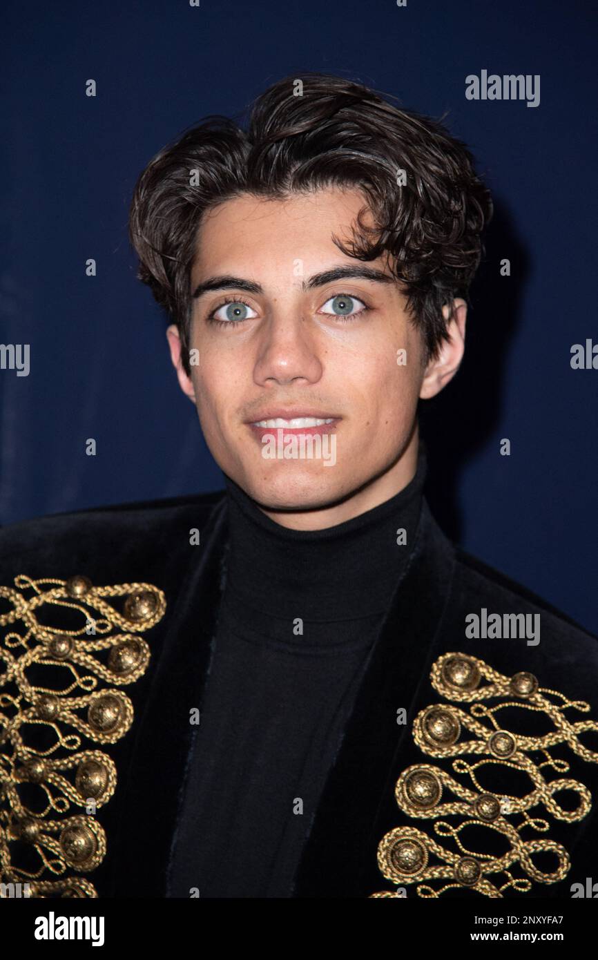 Paris, France. 01st Mar, 2023. Nic Kauffman attending the Balmain ...