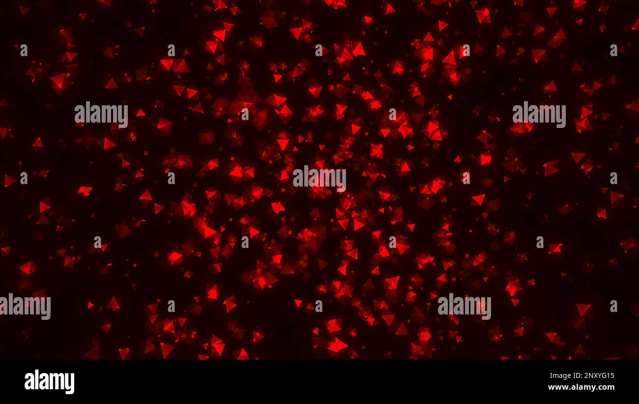 Shining geometric particles in flow hi-res stock photography and images ...