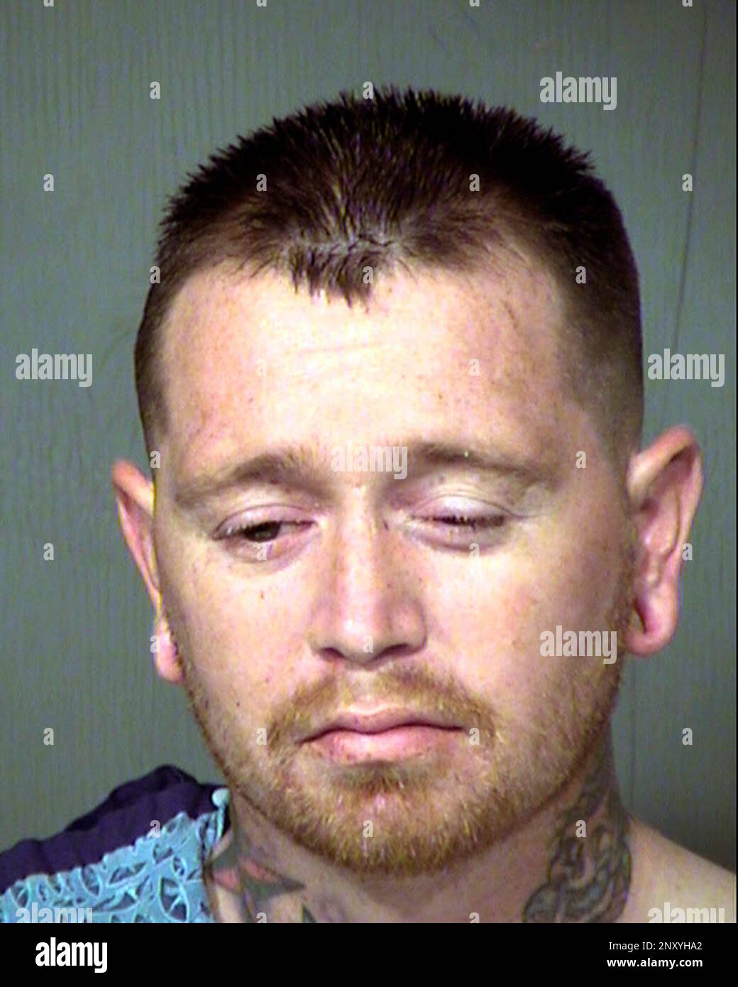 FILE - This undated file booking photo provided by the Maricopa County Sheriff shows Kansas ...