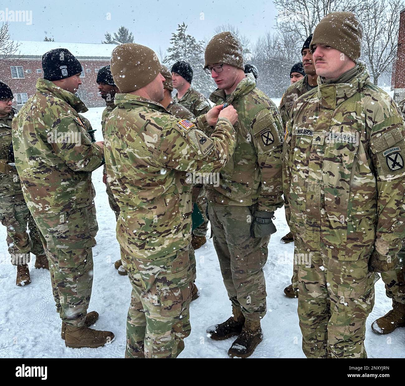 Lt. Col. Russell Lemler, battalion commander, and Command Sgt. Maj ...