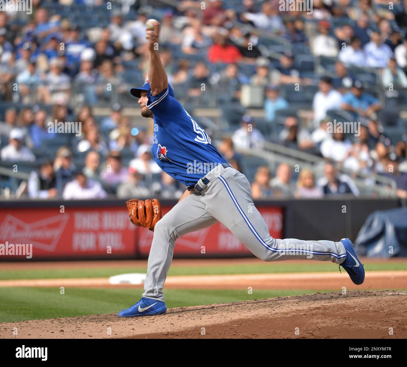 Toronto Blue Jays pitcher Matt Dermody (50) during game against the New ...