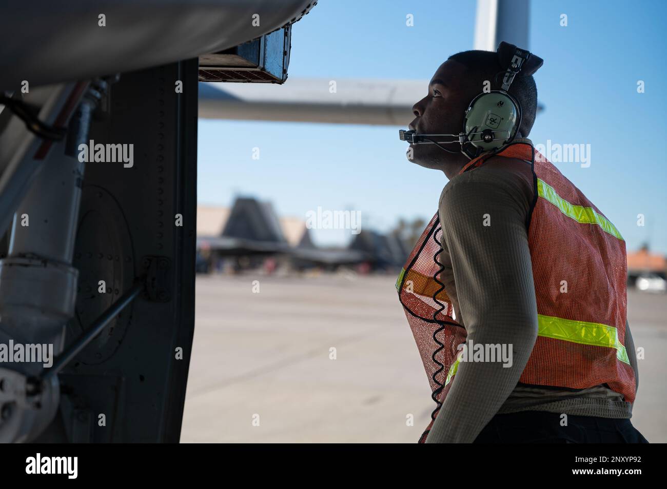 U.S. Air Force Airman 1st Class Tre Washington, 355th Equipment ...