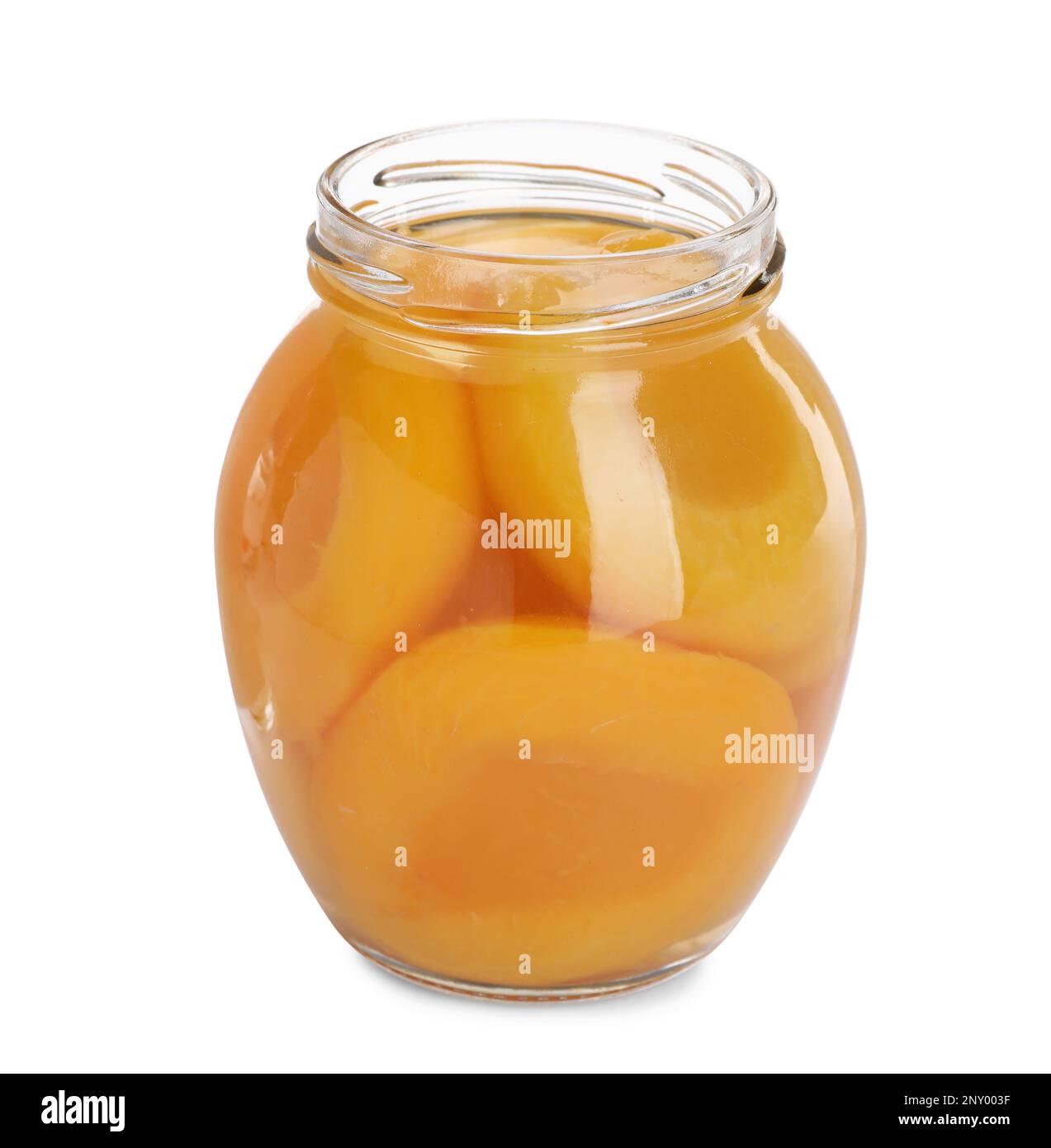 Jar of peaches Cut Out Stock Images & Pictures - Alamy