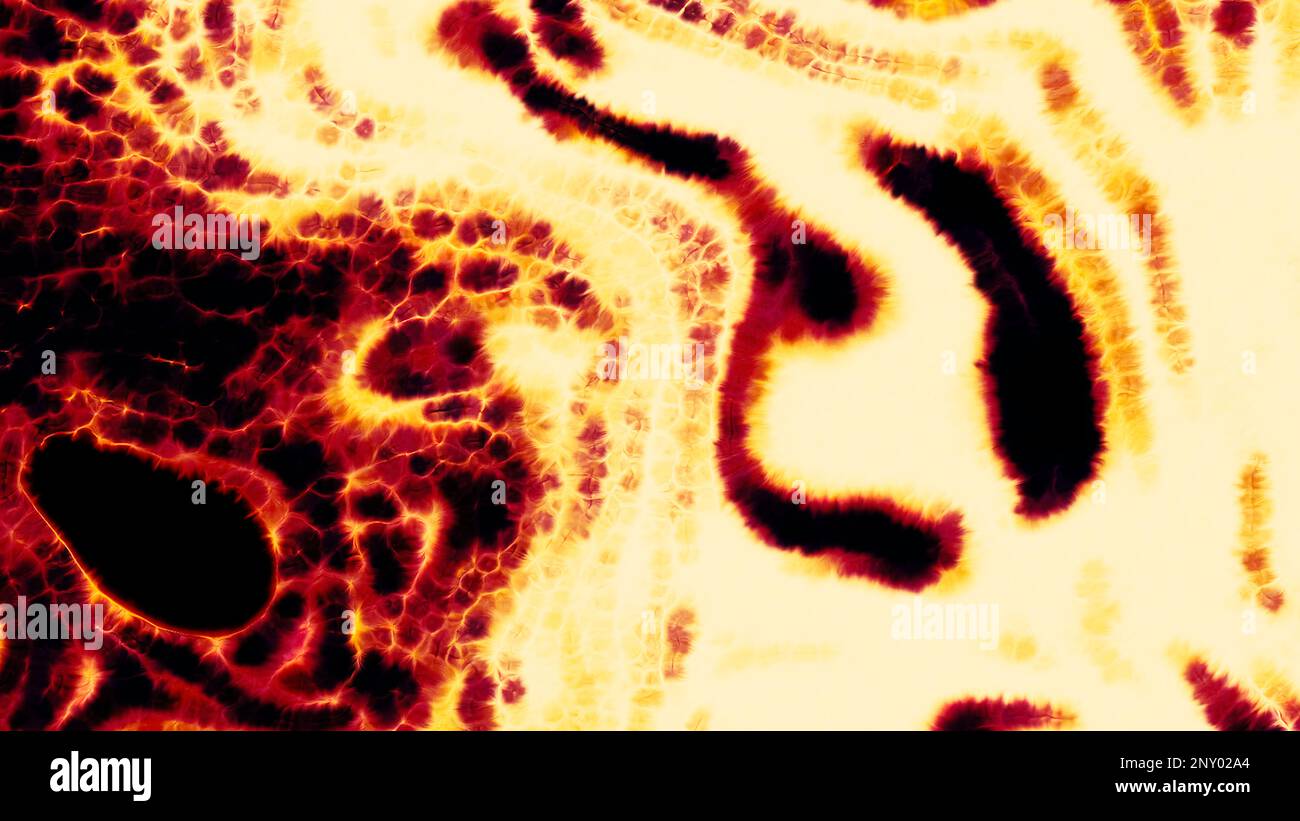 Abstract animation of moving warm energy plasmas. Motion. Curved flows ...