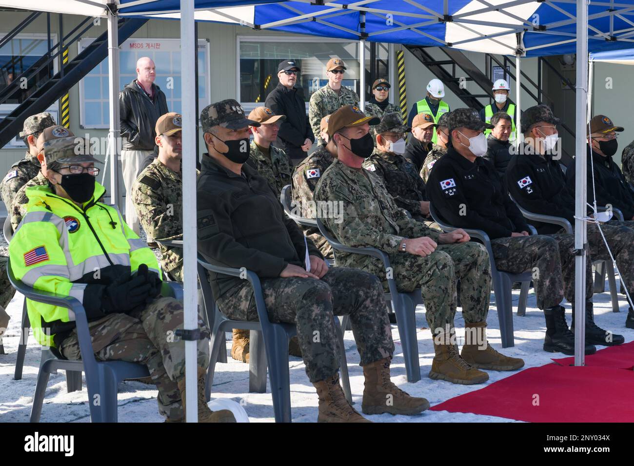 230118-N-ZU848-0026 BUSAN, Republic of Korea (Jan. 18, 2023) (From left ...