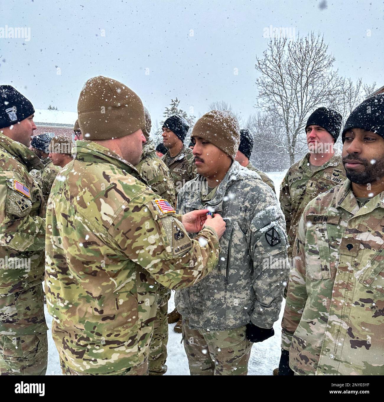 Lt. Col. Russell Lemler, battalion commander, and Command Sgt. Maj ...