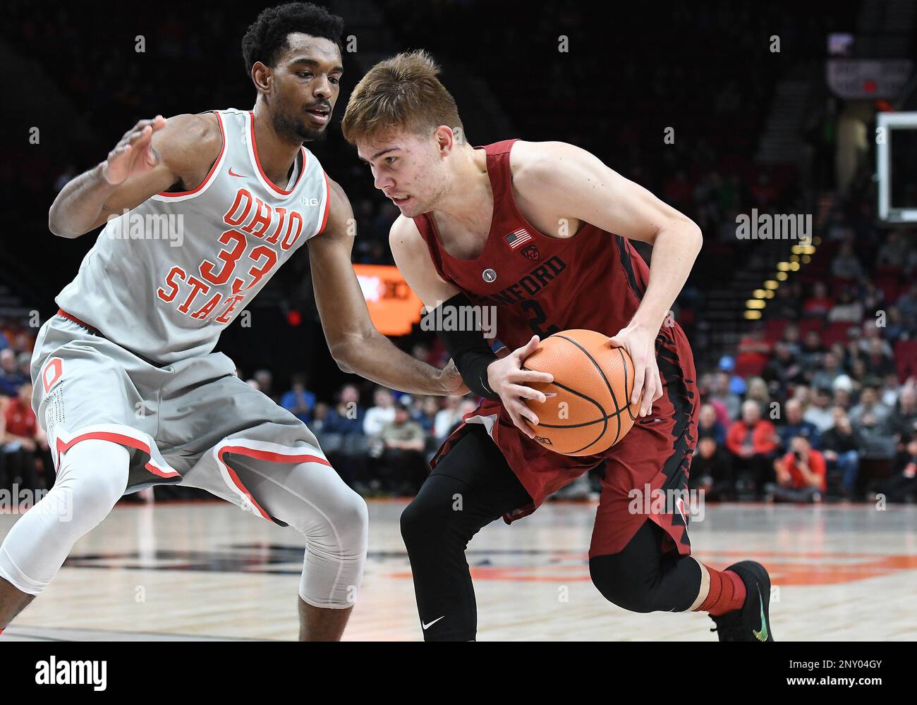 PORTLAND, OR - NOVEMBER 24: Stanford University guard Robert Cartwright ...