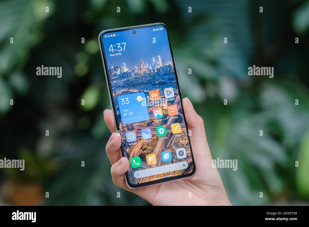 Ho Chi Minh city, Vietnam. March 2023. Redmi K60 phone photos for ...