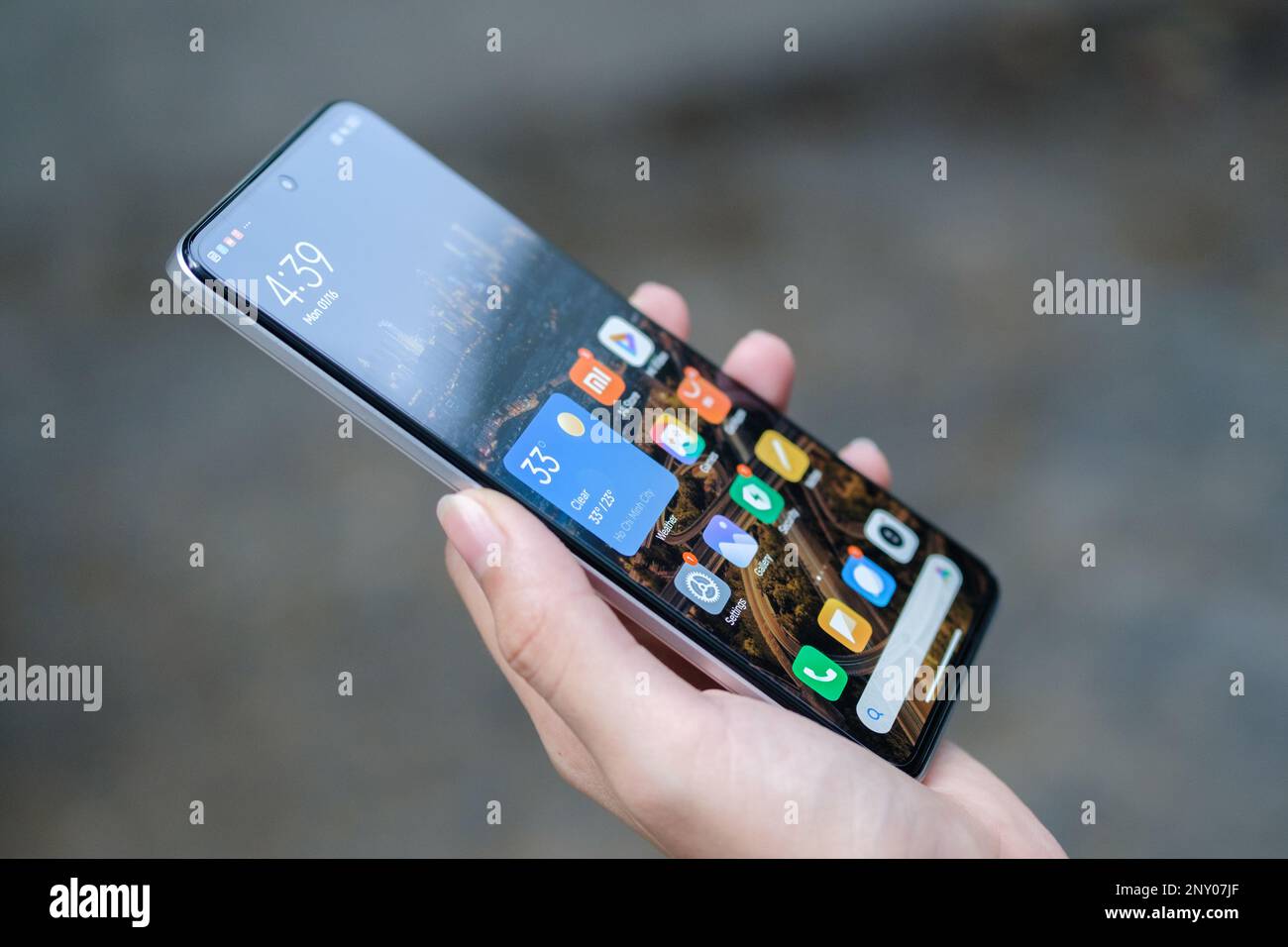 Ho Chi Minh city, Vietnam. March 2023. Redmi K60 phone photos for editorial use Stock Photo - Alamy