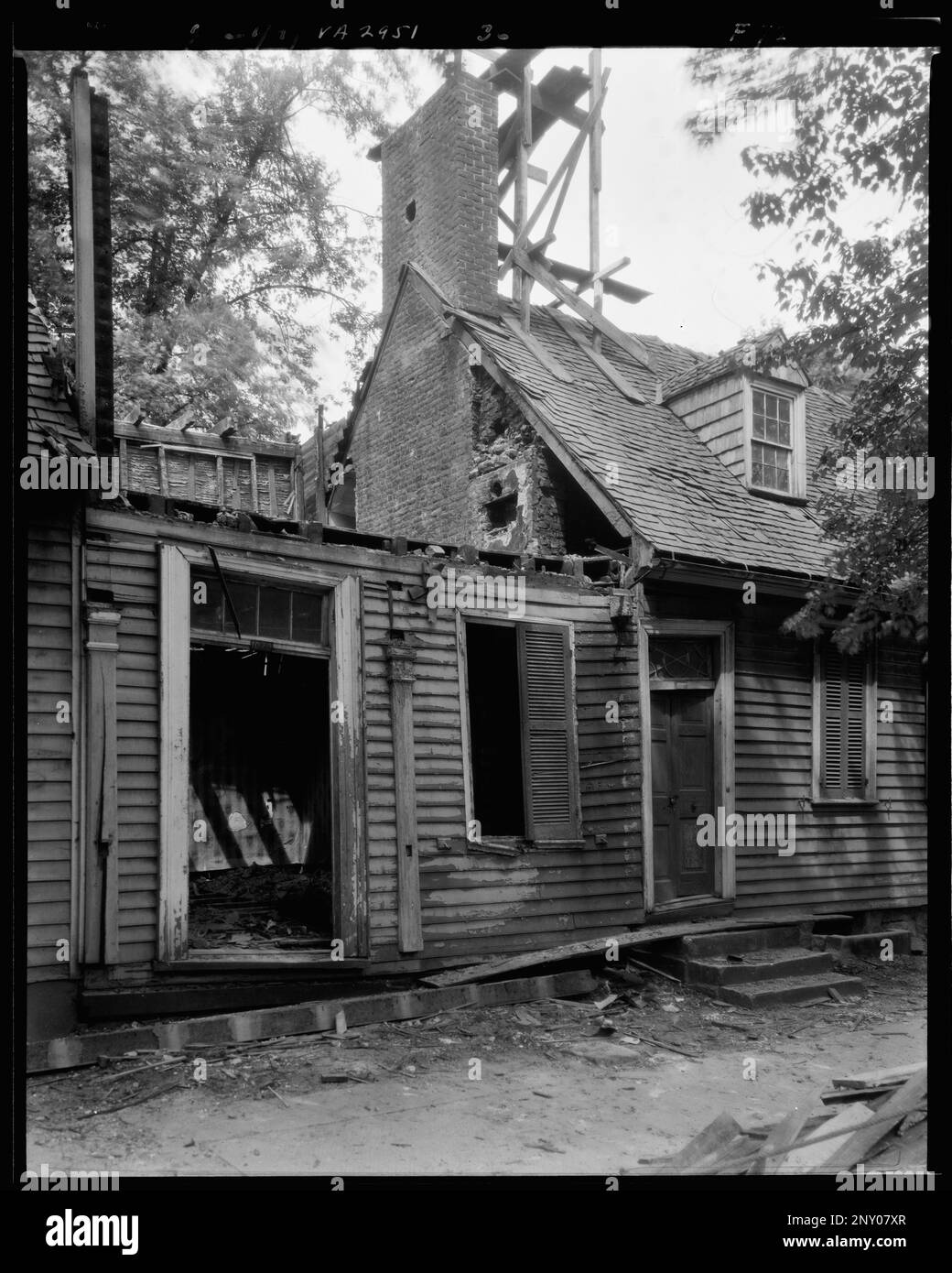 Hugh Mercer Apothecary Shop, Fredericksburg, Virginia. Carnegie Survey ...