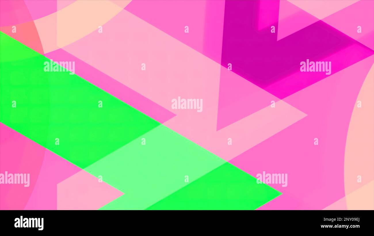 Moving geometric shapes for insertion. Motion. Triangular shapes move in animated background ...