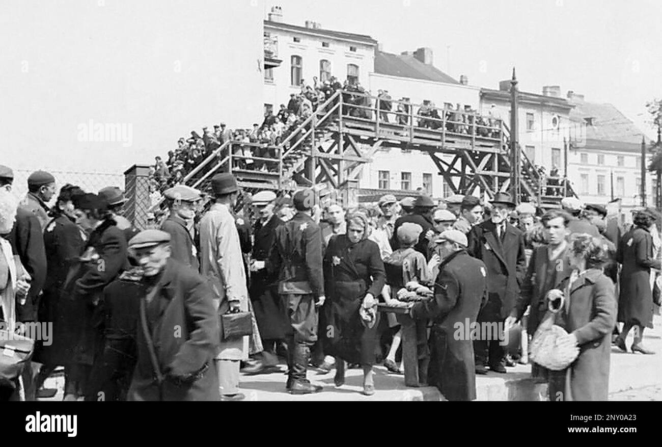 In the early stages of WW2 the Jews in nazi occupied europe were ...