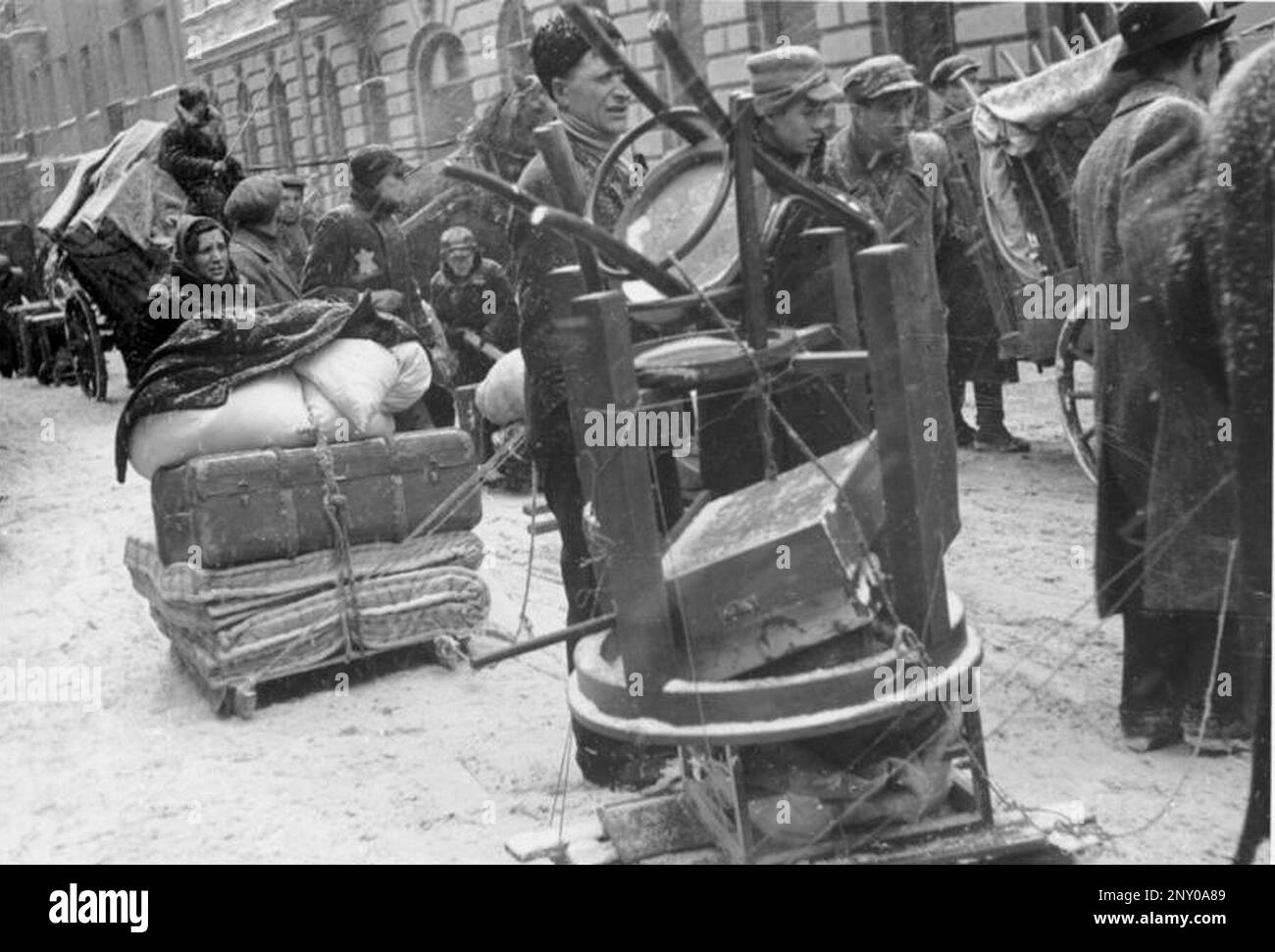 In the early stages of WW2 the Jews in nazi occupied europe were ...