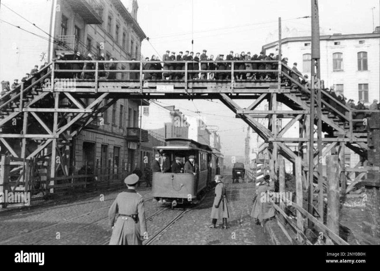 In the early stages of WW2 the Jews in nazi occupied europe were ...