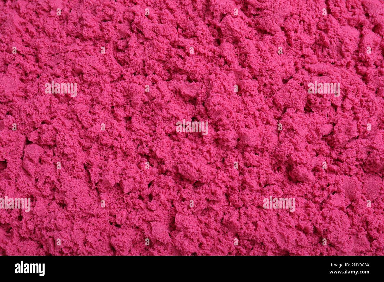 Pink kinetic sand as background, closeup view Stock Photo - Alamy