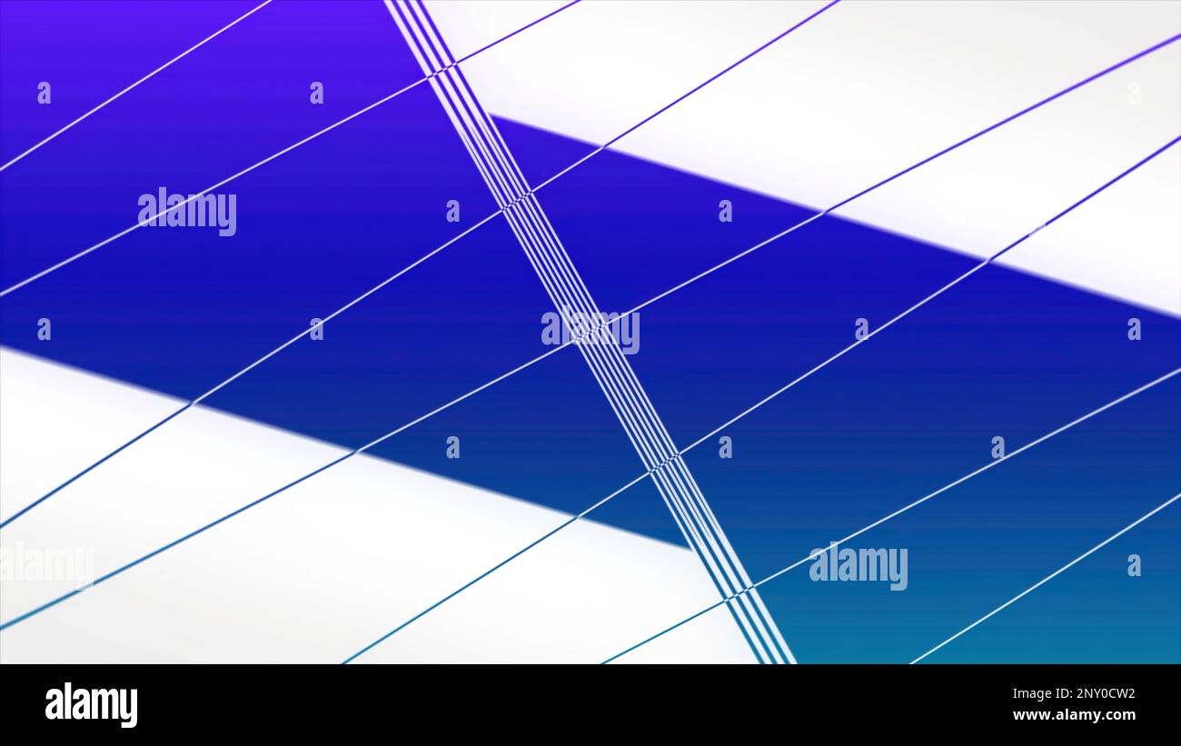 Animation with wavy line and triangles for transition. Motion. Stylish ...