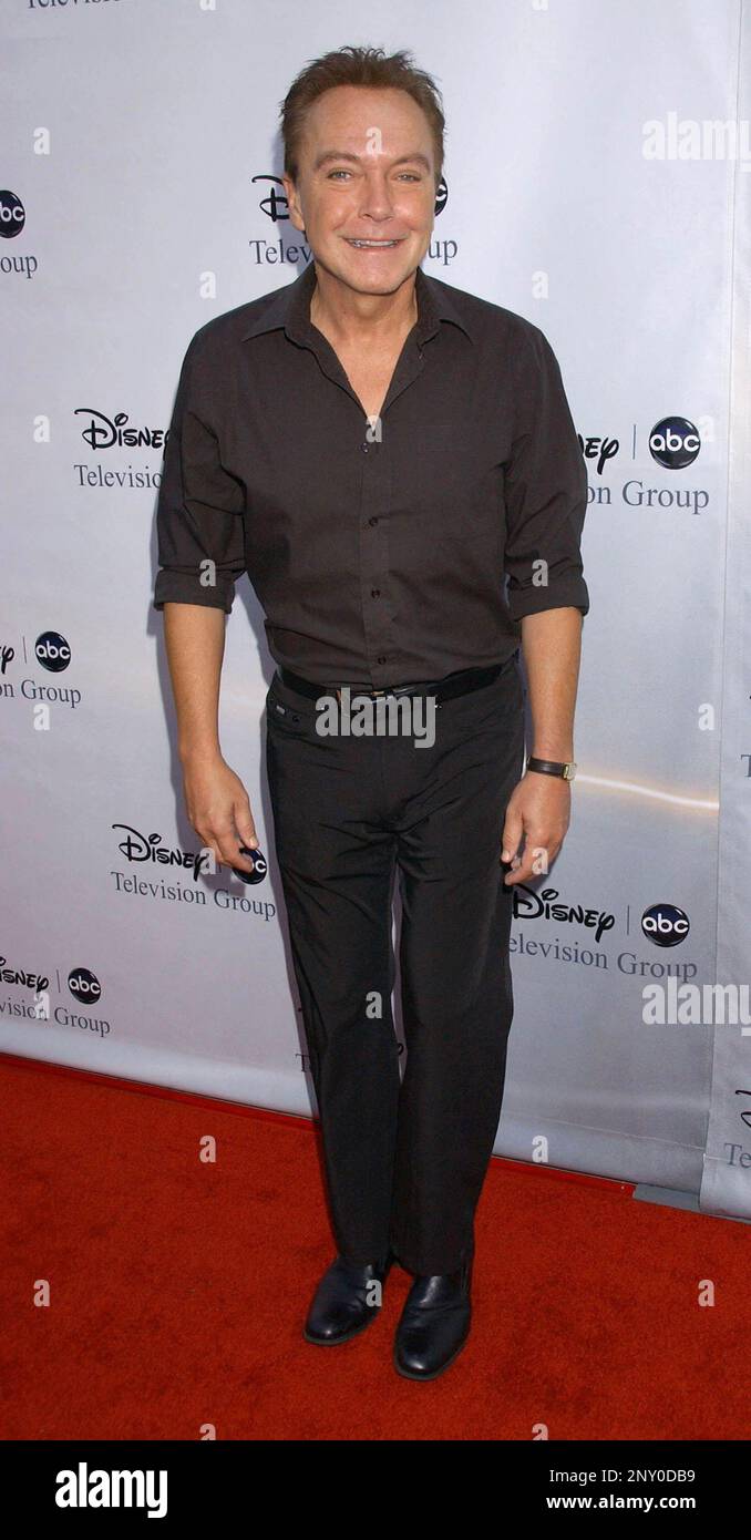 File Photo by: Galaxy/STAR MAX/IPx20098/8/09David Cassidy at the ABC Press Tour held at the ...