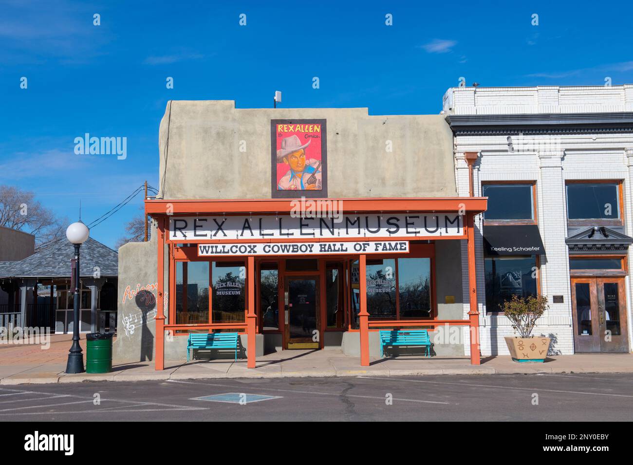 Rex Allen Museum and Willcox Cowboy Hall of Fame at 150 N Railroad ...