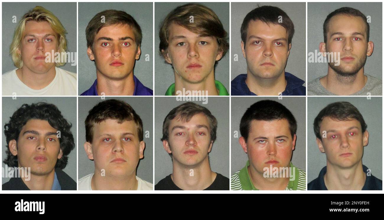 FILE - This combination of undated images shows from top row left to ...