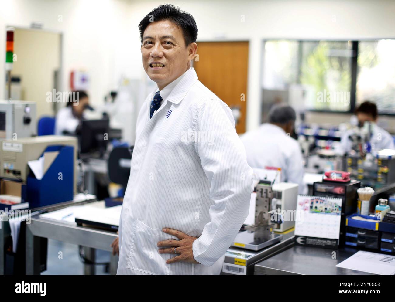 Sam Chee Wah, general manager, Feinmetall. The company is a German ...