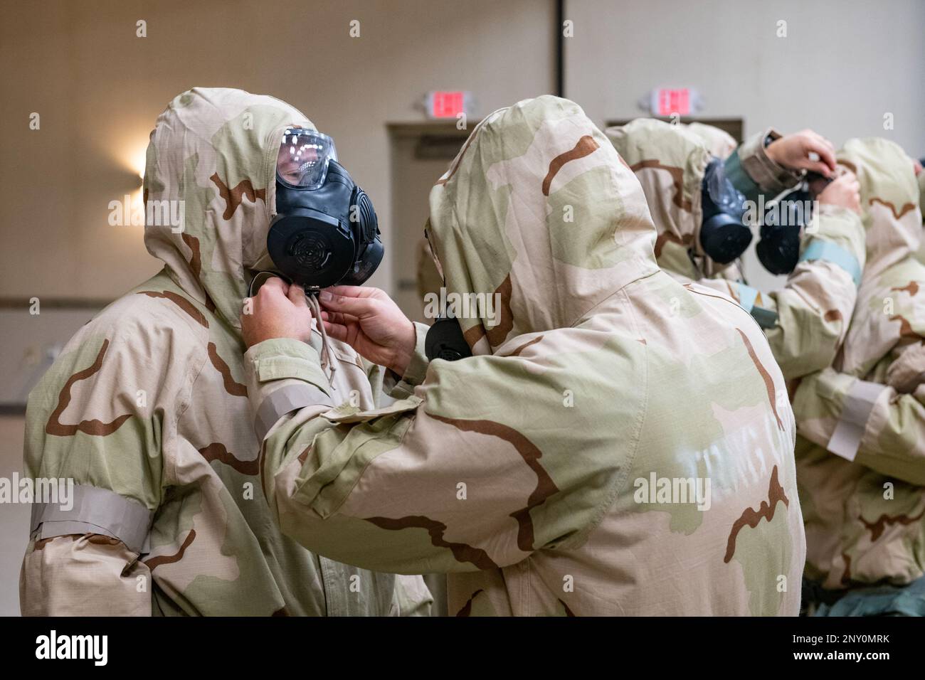 U.S. Air Force Airmen assigned to the 290th Joint Communications ...