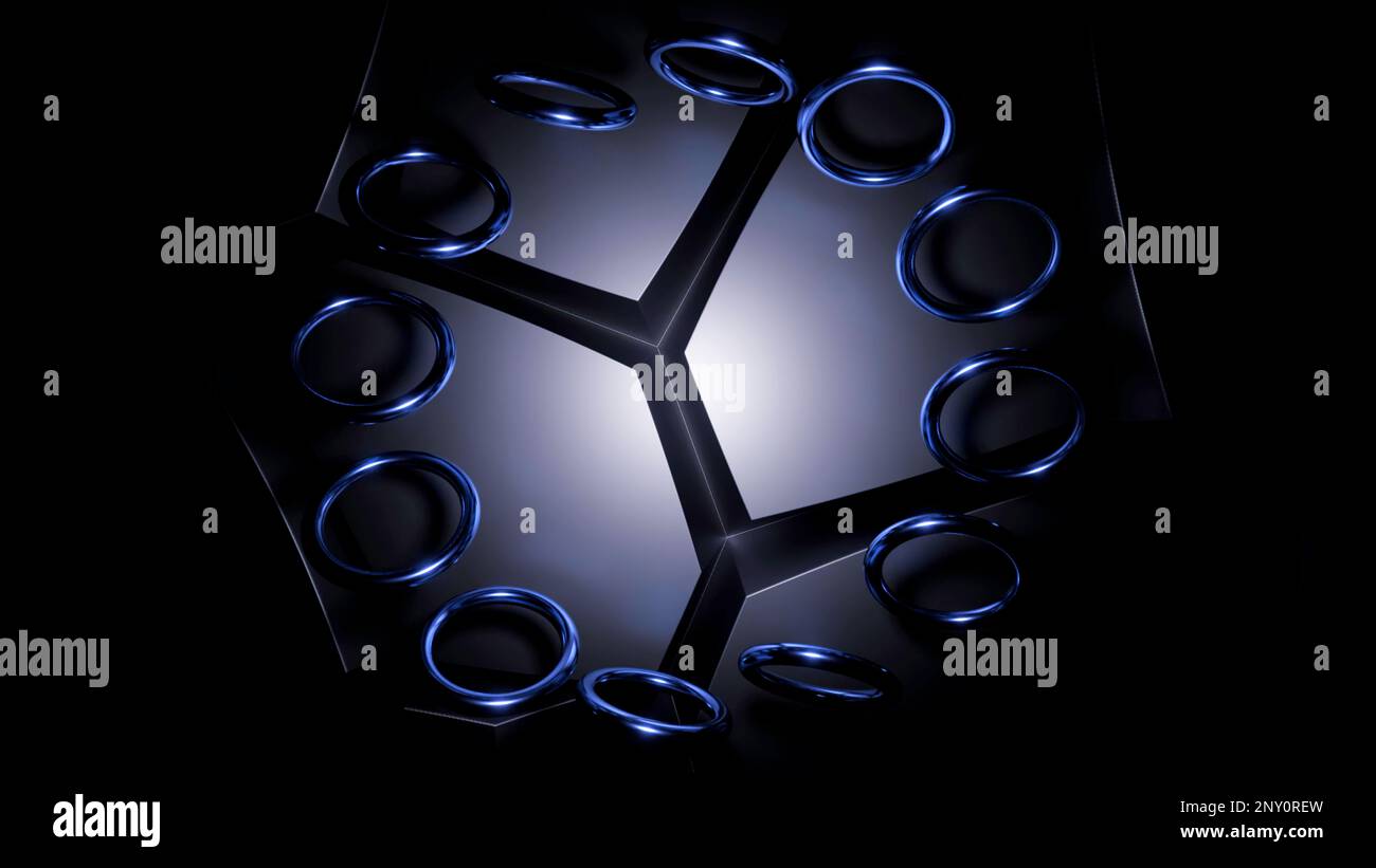 Electric energy sphere rotating lights hi-res stock photography and ...