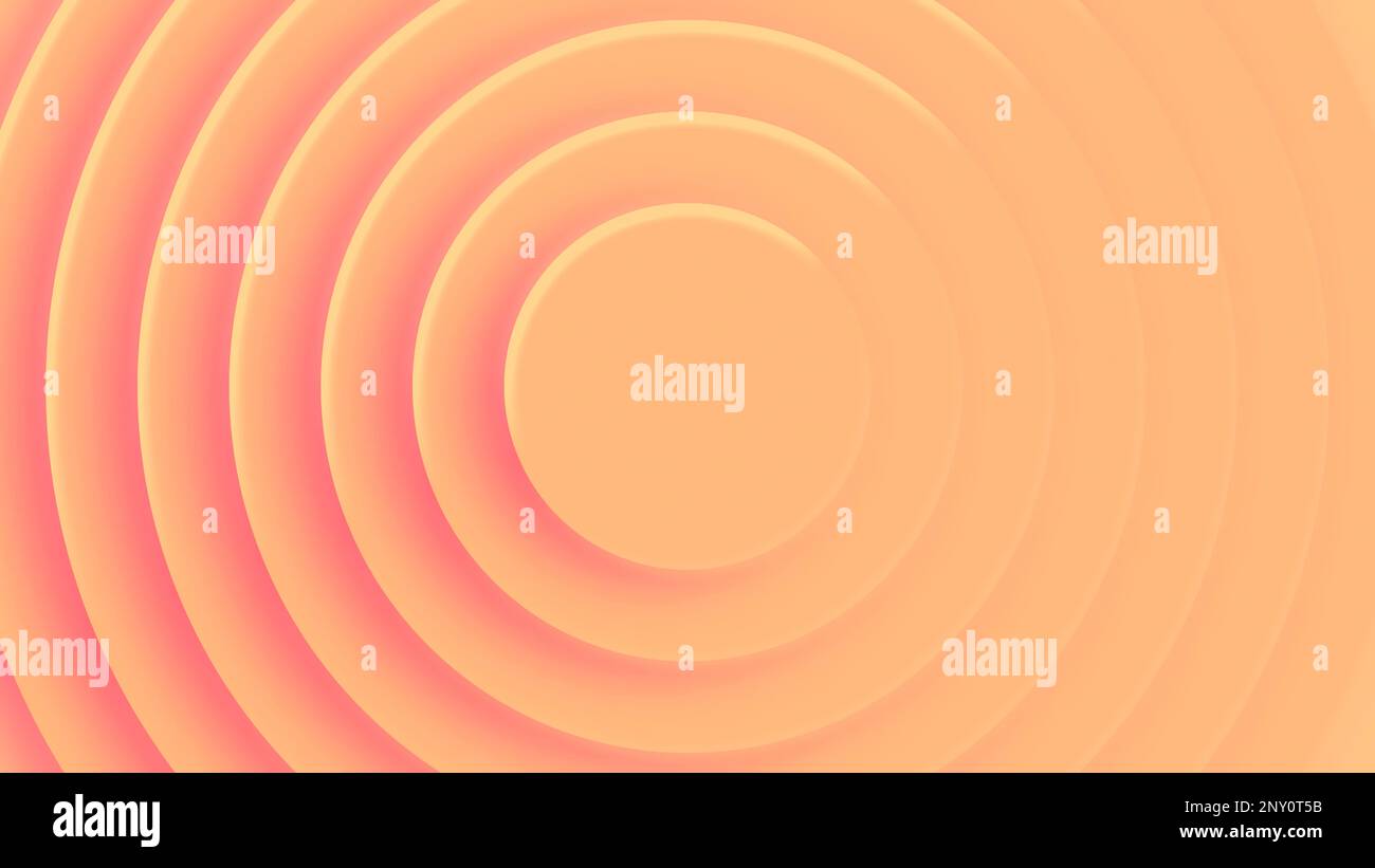 Rotating shadow of circles. Motion. Effect of rotating 3d circles ...