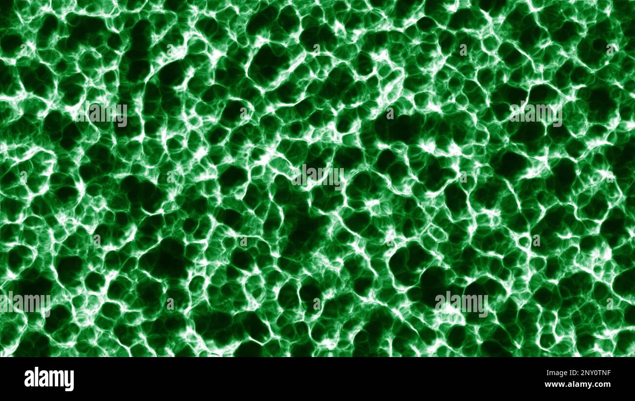 Moving plasma liquid with bright color. Motion. Terrible mass of liquid ...